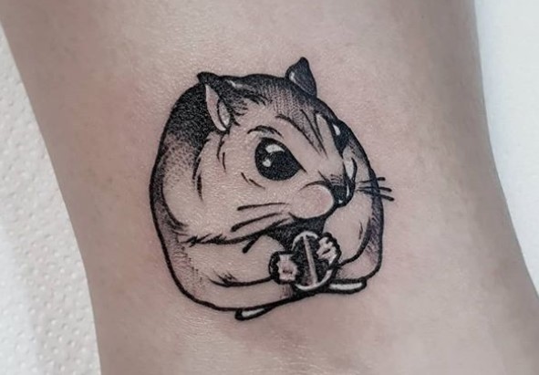 60 Best Hamster, Guinea Pig, and Gerbil Tattoo Designs | PetPress