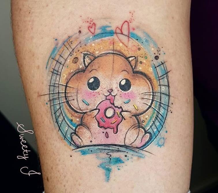 60 Best Hamster, Guinea Pig, and Gerbil Tattoo Designs | PetPress