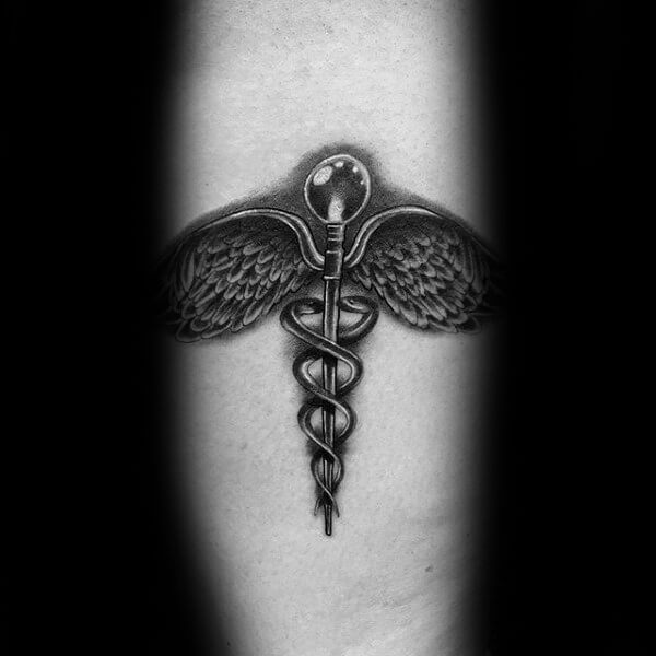 20+ Amazing Caduceus Tattoo Designs | PetPress